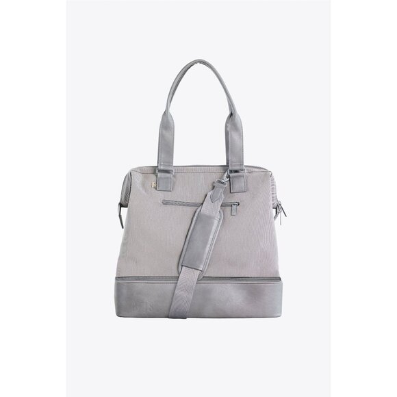 BEIS | Bags | Beis The Convertible Mini Weekender In Grey New Purse ...